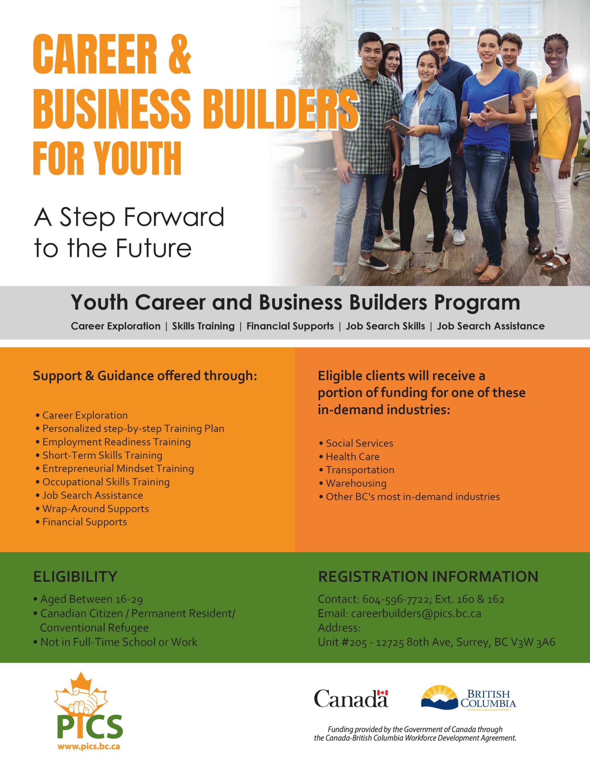 Youth Career and Business Builders – PICS